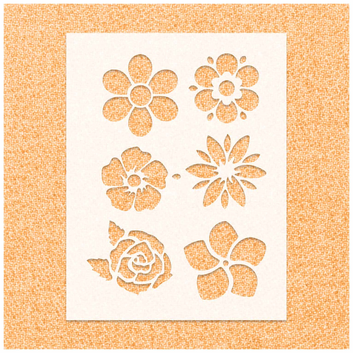 Floral Stencil | Stencilmonkey – Stencil Monkey