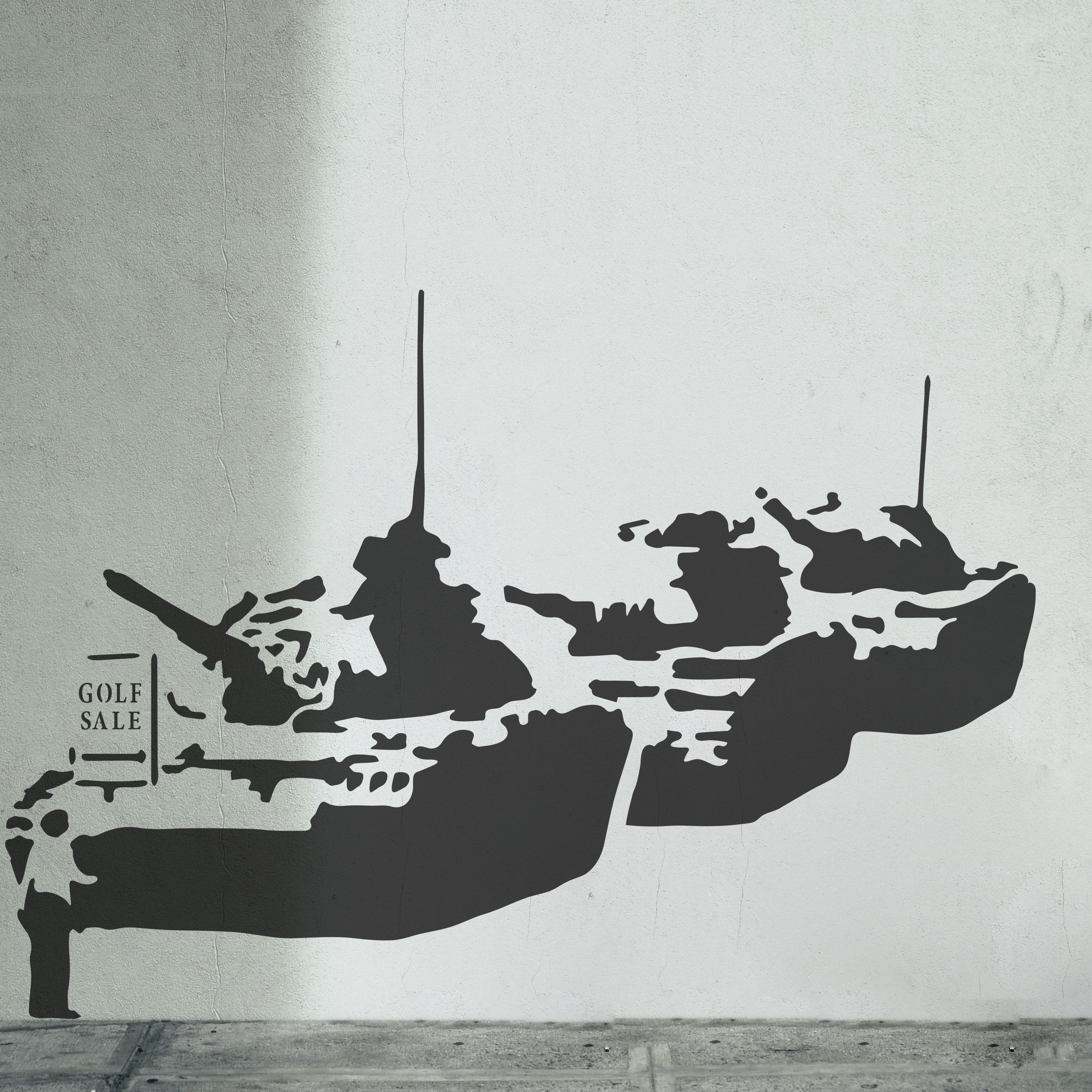 Banksy – Stencilmonkey