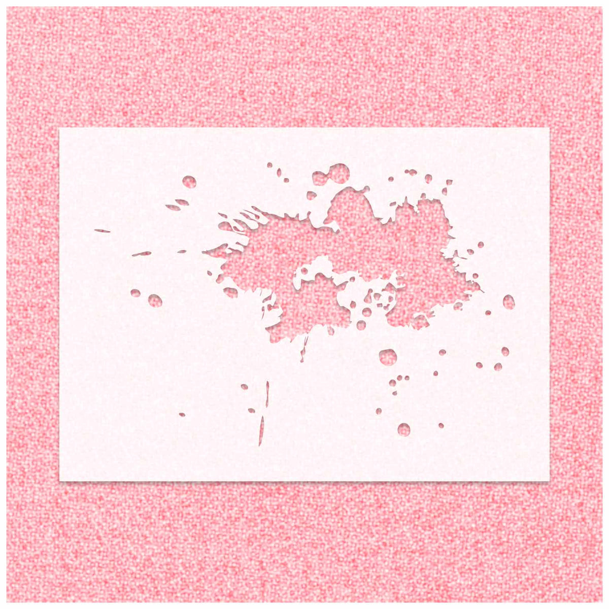 Blood Splatter Blood Drips Stencil | Stencilmonkey – Stencil Monkey