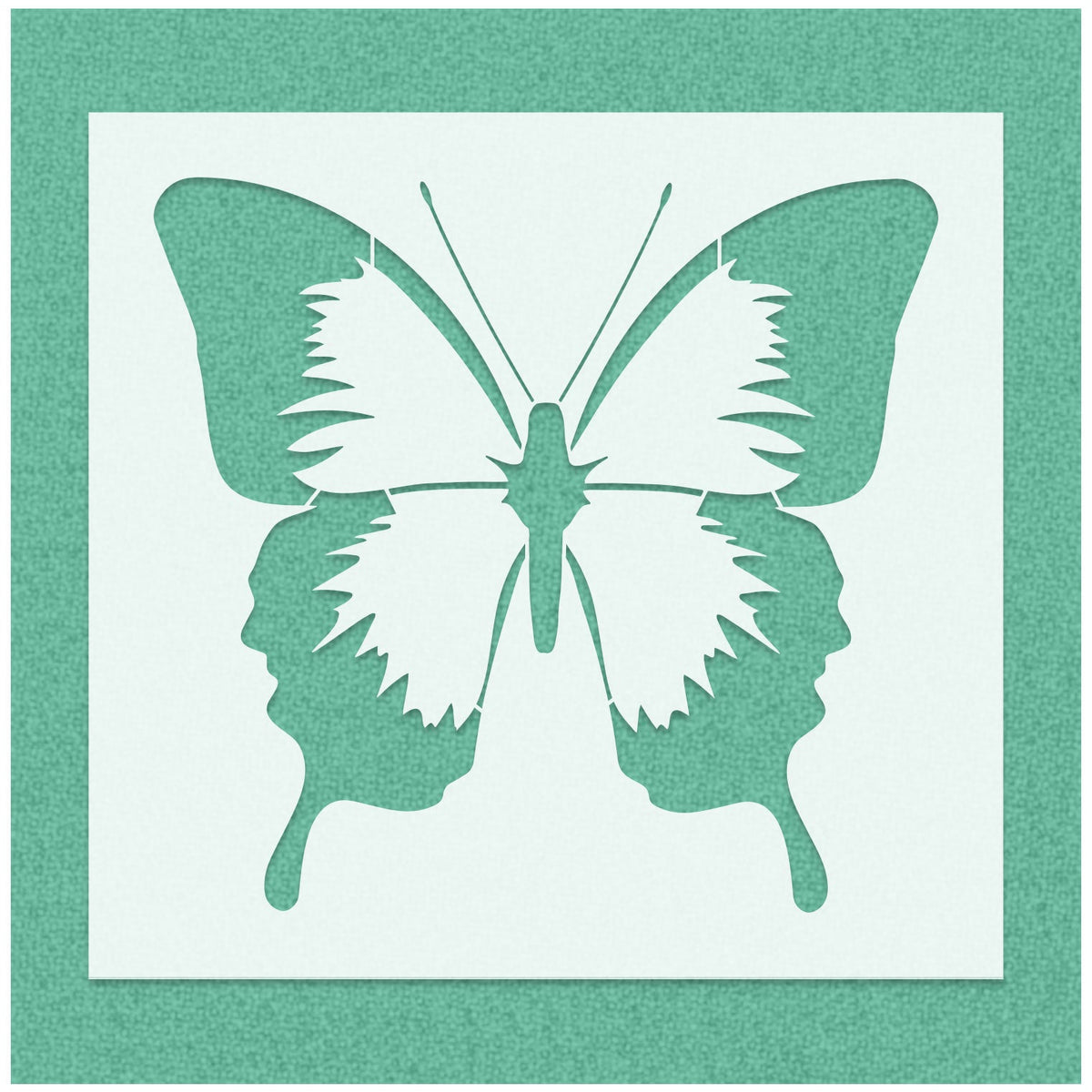 Butterfly Shape Stencil | Stencilmonkey – Stencil Monkey