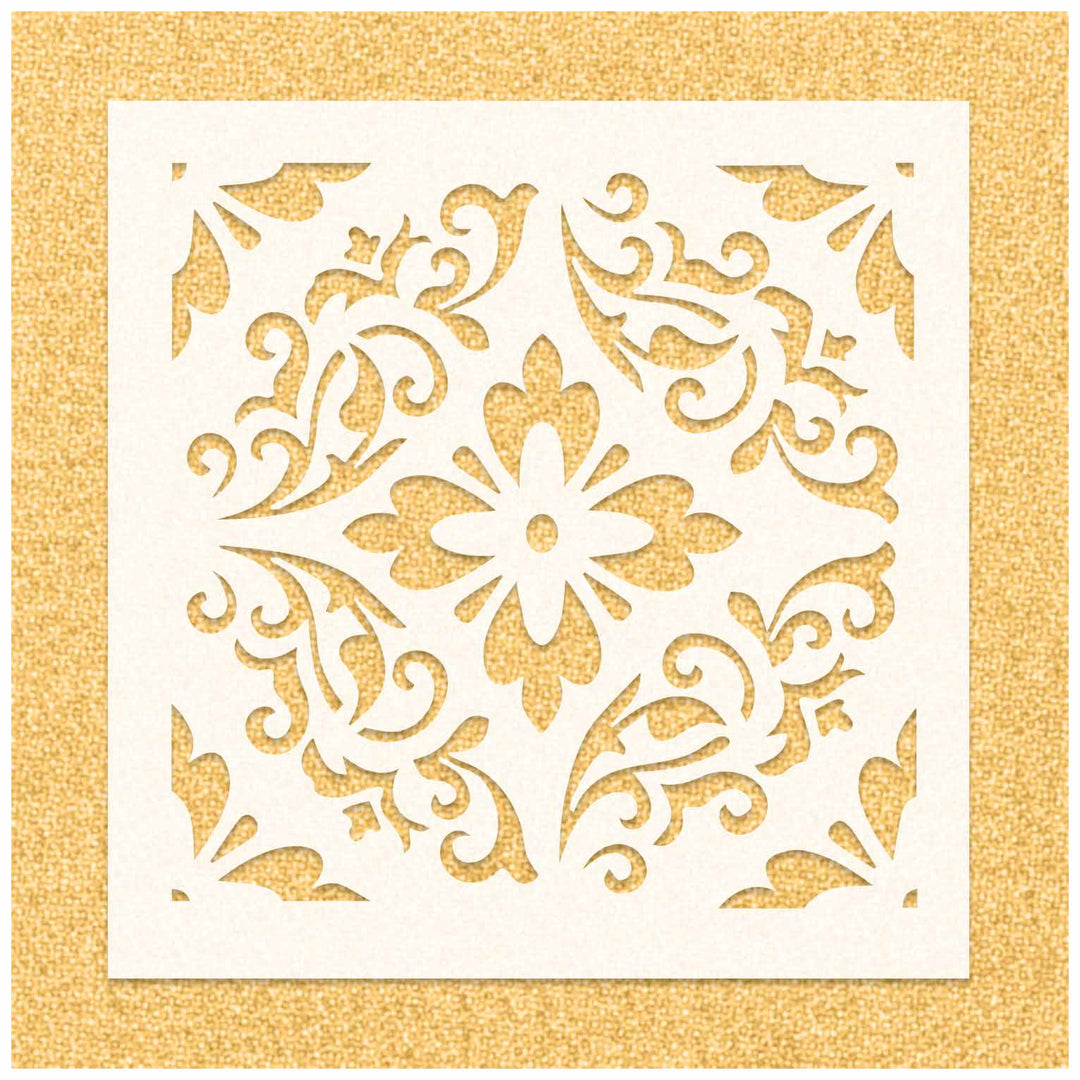 Tile Stencil – Stencil Monkey